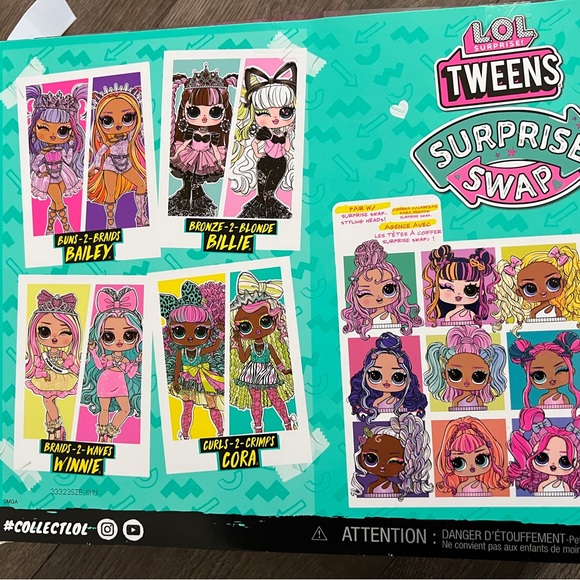 L.O.L. Surprise! | Toys | Lol Surprise Tweens Surpise Swap Cora Curls ...